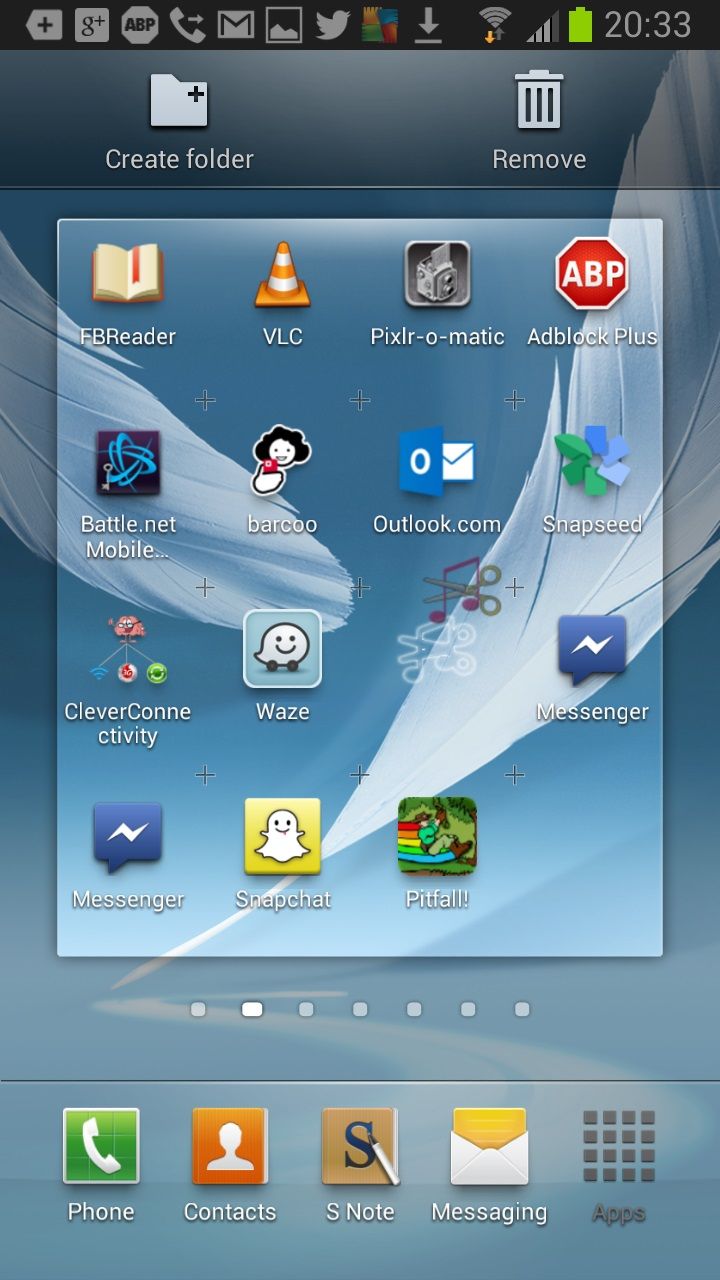 Android ekran görüntüsü